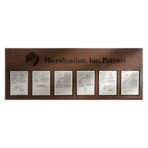 Multiple Patent Plaques Are A Great Way Of Displaying Ongoing Innovation