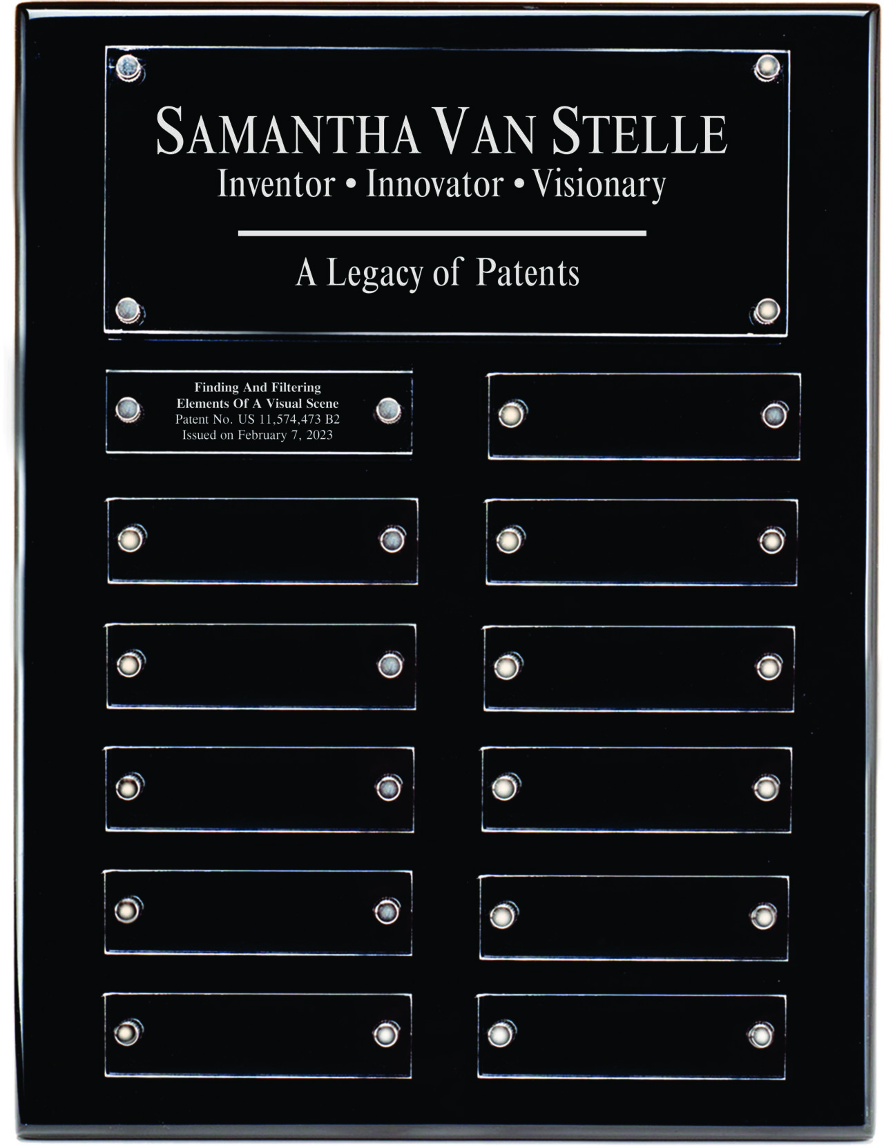 Browse Our Patent Plaques & Awards | US Patent Services LLC