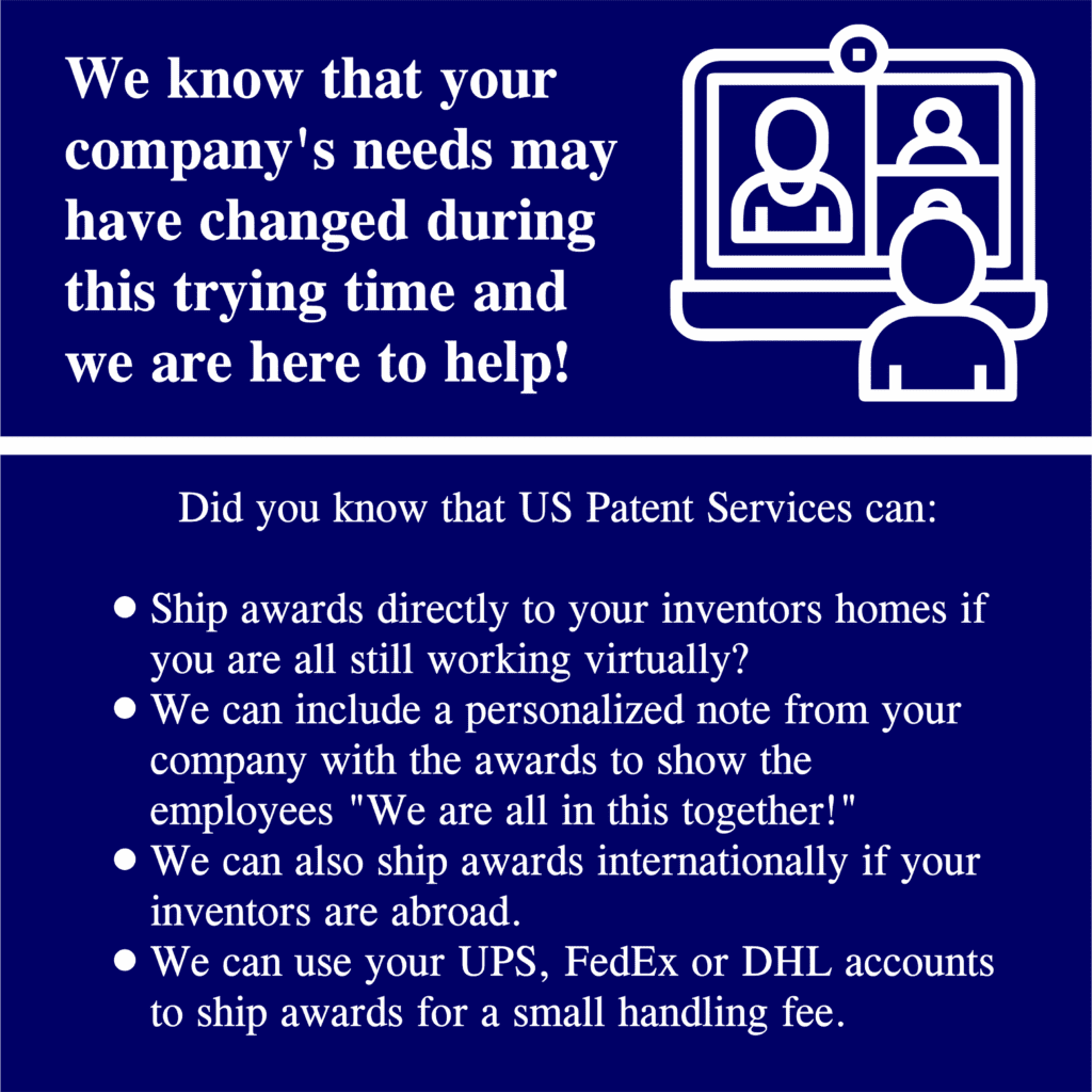 Patent Awards & Patent Plaques To Recognize Creativity